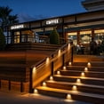 36-Pack Solar Step Lights, IP55 Waterproof LED Deck Lights. Powered by ...