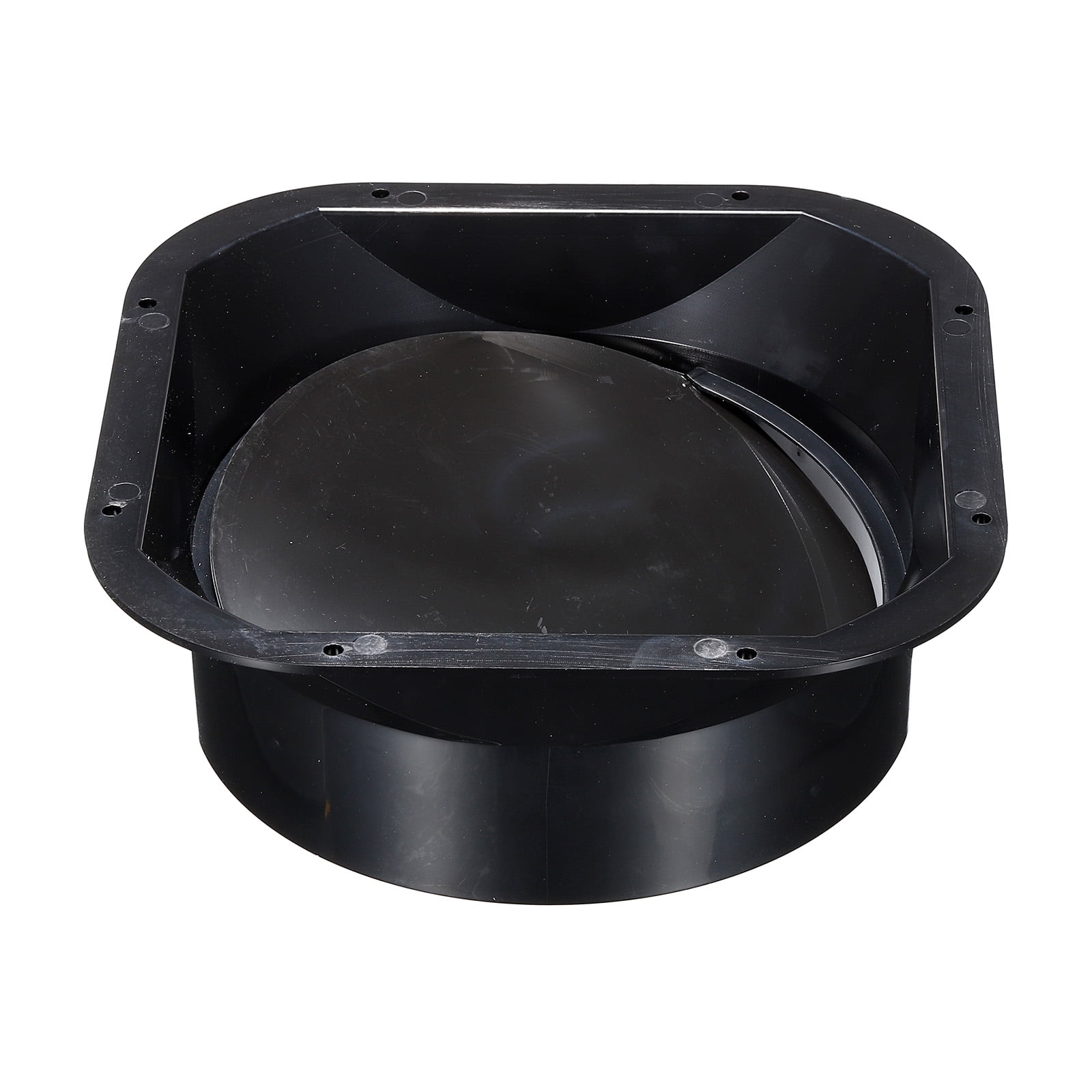 Uxcell 8 Inch ABS Square Duct Connector Flange Air Ventilation Duct ...