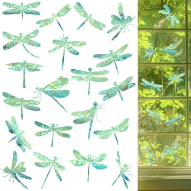 fankhu Window Alert Bird Stickers Set - Prevent Bird Strikes on Doors ...