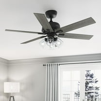 Hunter - Fonthill Indoor Ceiling Fan With Light, Remote, 52-inch, Matte ...