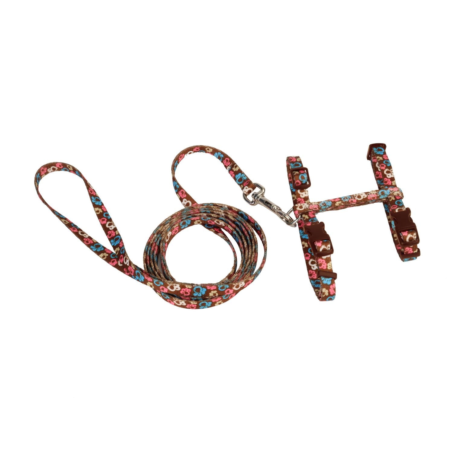 Pet Attire Adjustable Cat "H" Harness & 6' Leash Cat Combo - Walmart.ca