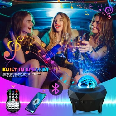 Merkury Innovations Galaxy Light Projector with LED Laser Projection ...