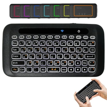 rii i8+ bt mini wireless bluetooth backlight touchpad keyboard with ...