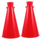 HOMEMAXS 2pcs Party Cheering Horns Plastic Megaphones Speaker Cheering ...