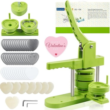 VEVORbrand Button Maker Machine 1 Inch Button Badge Maker 25 mm Pins ...