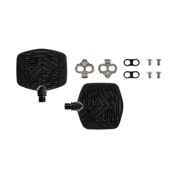 Pedales Plataforma SPD GEO TREKKING Grip + Calas Bicicleta Look ...