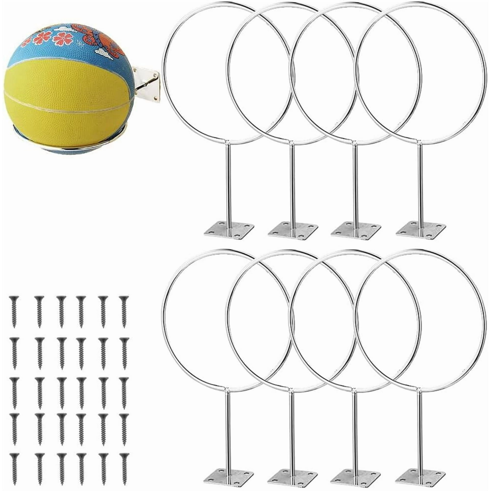 Click here for Erqilou 8 Pcs Metal Ball Holder Wall Mount  Basket... prices