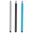 Portable Accessories Tablet Phone Double Silicone Tip Touchable Screen ...