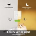 Motion Sensor Night Light Indoor - Cordless Under Cabinet Lighting ...