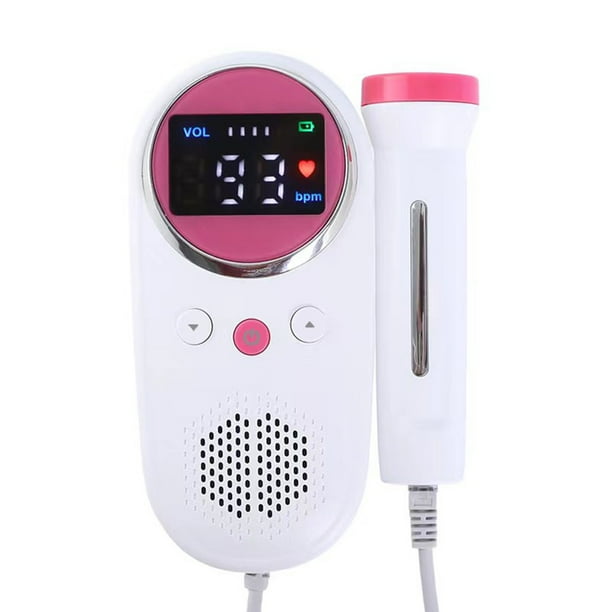 Hogar Fetal Doppler Baby Heart Detector Doppler Fetal Heartbeat Monitor ...