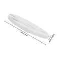 HONMEET Trash Can Lid Replacement Trash Can Lid Plastic Swing Lid ...