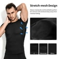 Men's Compression Shirts 3 Pack, Short Sleeve Athletic Compression Tops ...