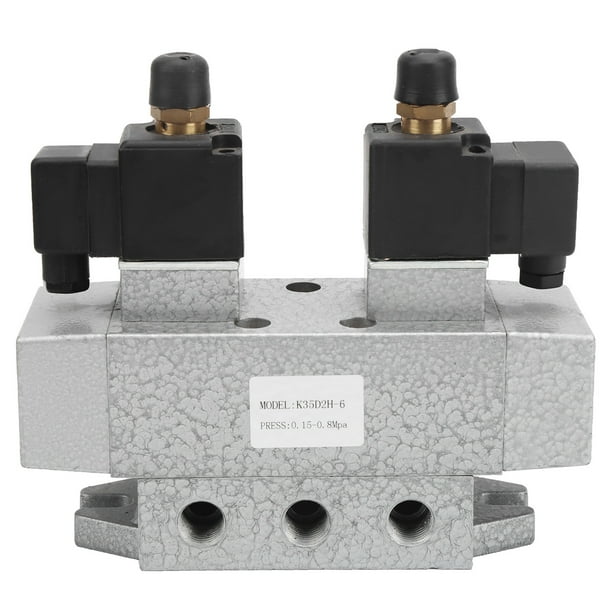 Pneumatic Solenoid Valve,3 Position 5 Way Solenoid Valve Position Way ...