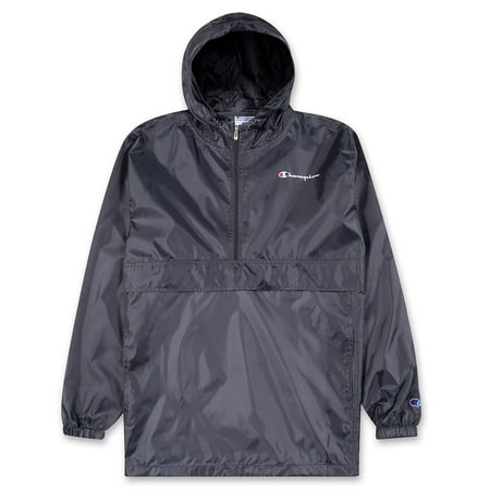 Champion Jacket Mens Big and Tall Hoodie Anorak Windbreaker Men Rain ...
