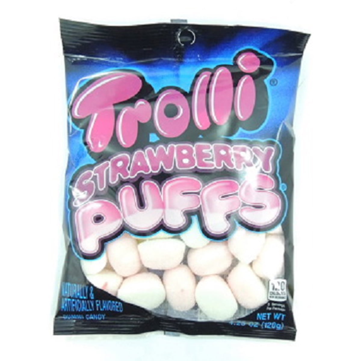 Trolli Peg Bag Strawberry Puffs 12 Count - 4.25 oz - Walmart.com