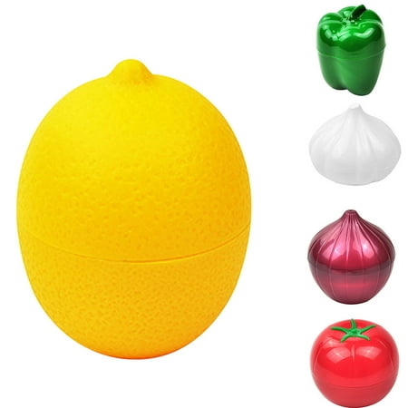 Vegetable Shape Food Storage Box Plastic Reusable Reusable Fruit Fresh ...
