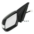 Driver Side Mirror Power Manual Folding Textured Black In-housing ...