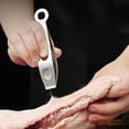 1pc Stainless Steel Multifunctional Thickened Fish Bone Tweezers ...