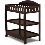 Free Shipping! Delta Children Wilmington Changing Table with Pad, Dark ...