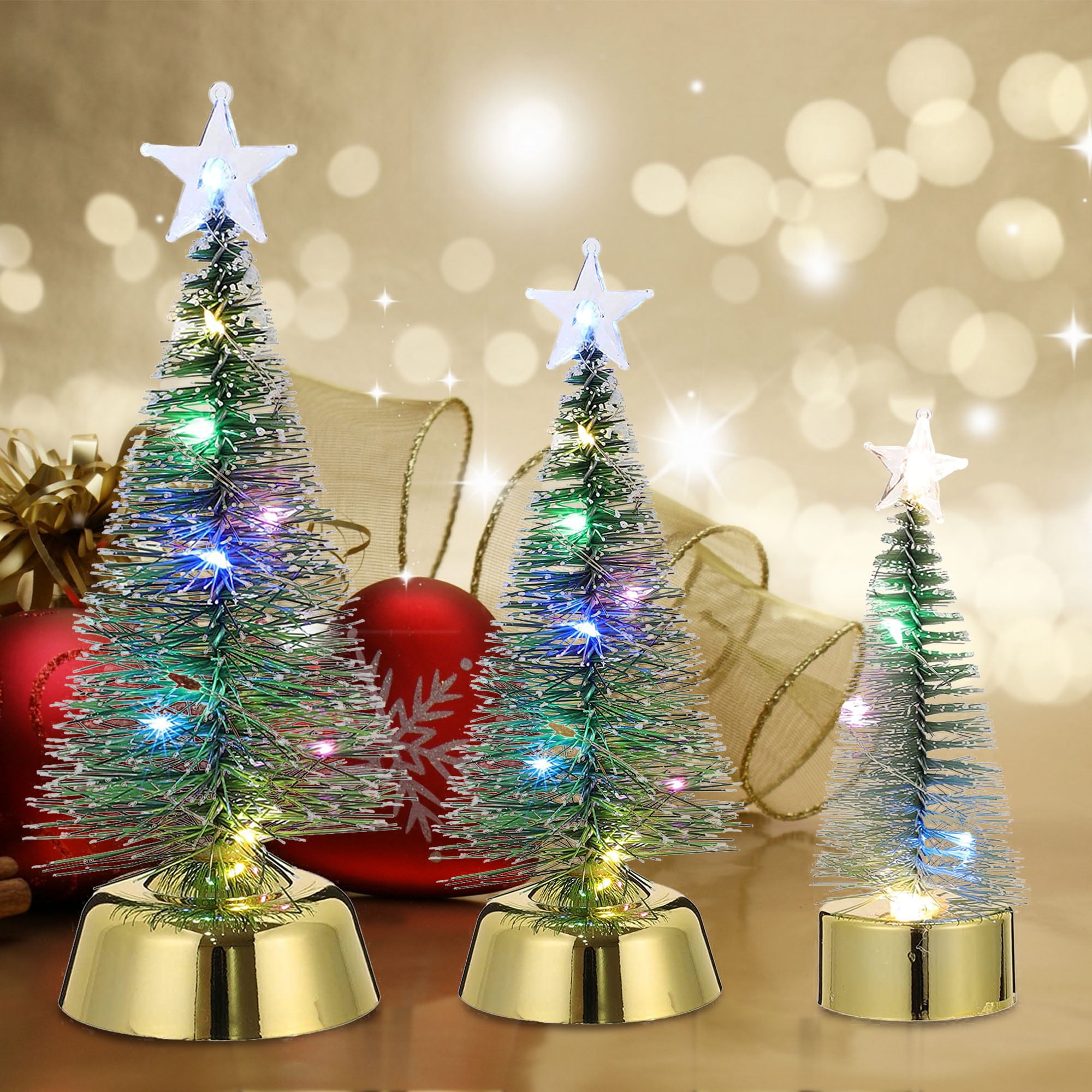 BELVITA Small Christmas Tree,Mini Christmas Tree, Mini Pine Tree , for ...