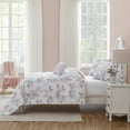 Free Shipping! Simply Shabby Chic King Quilt Set, Azure Floral ...