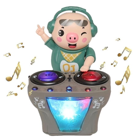 Baby Music Toys Dj Little Pig Funny Electric Musical Dancing Pig Toy ...