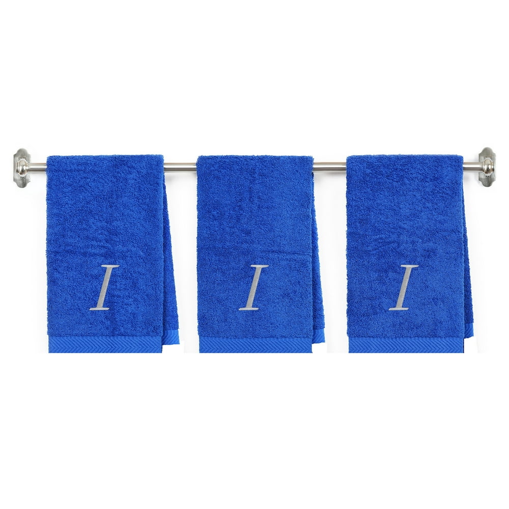 Embroidered Terry Cotton Hand Towel for Bathroom and Kitchen ...