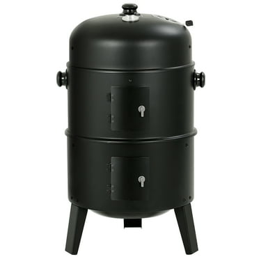 Americana 2-In-1 Electric Combination Water Smoker - Walmart.com