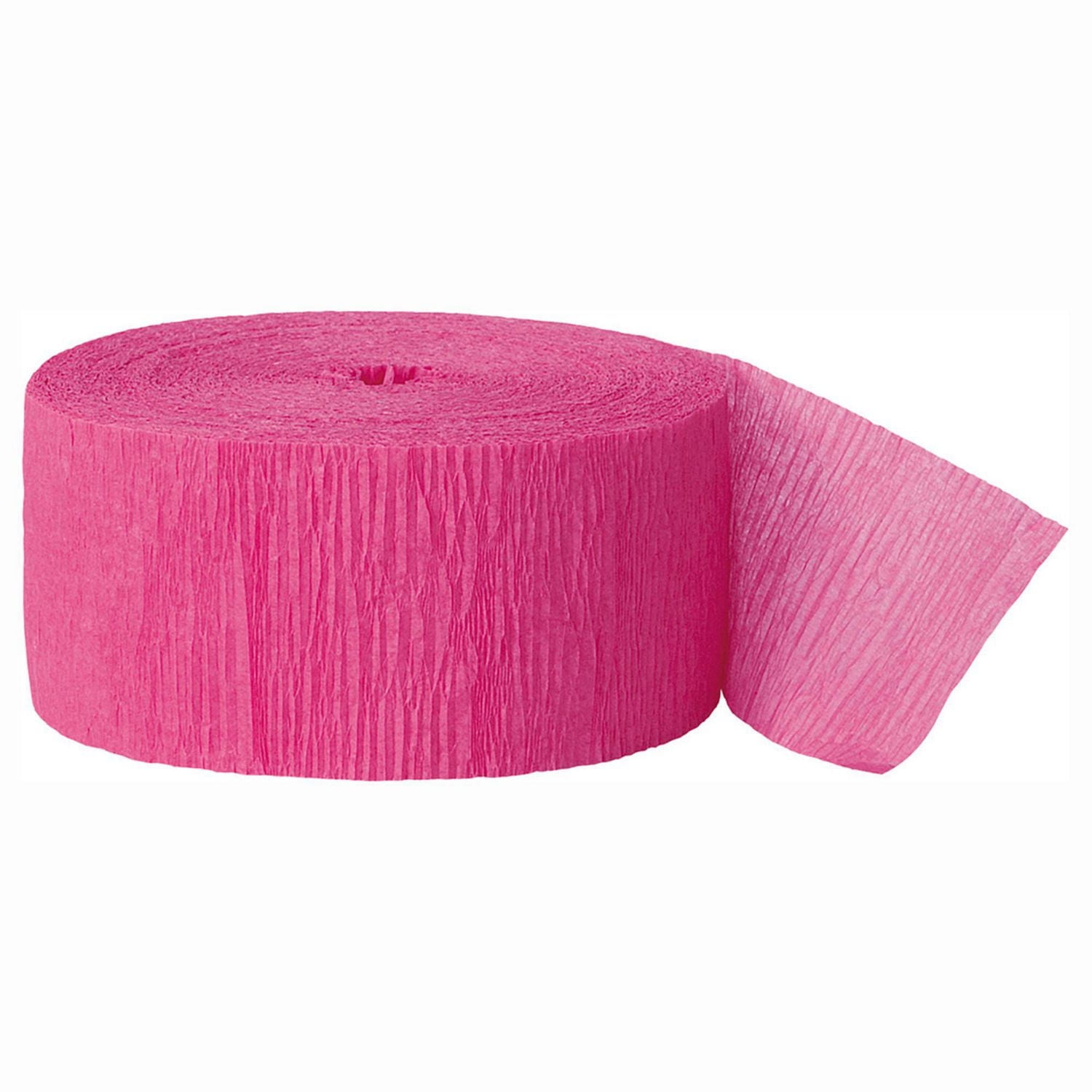 Click here for Unique Pretzels Hot Pink Crepe Streamer  81 Ft prices