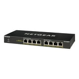 NETGEAR 8-Port Gigabit Ethernet PoE+ Switch (GS308PP) - 83W Power ...