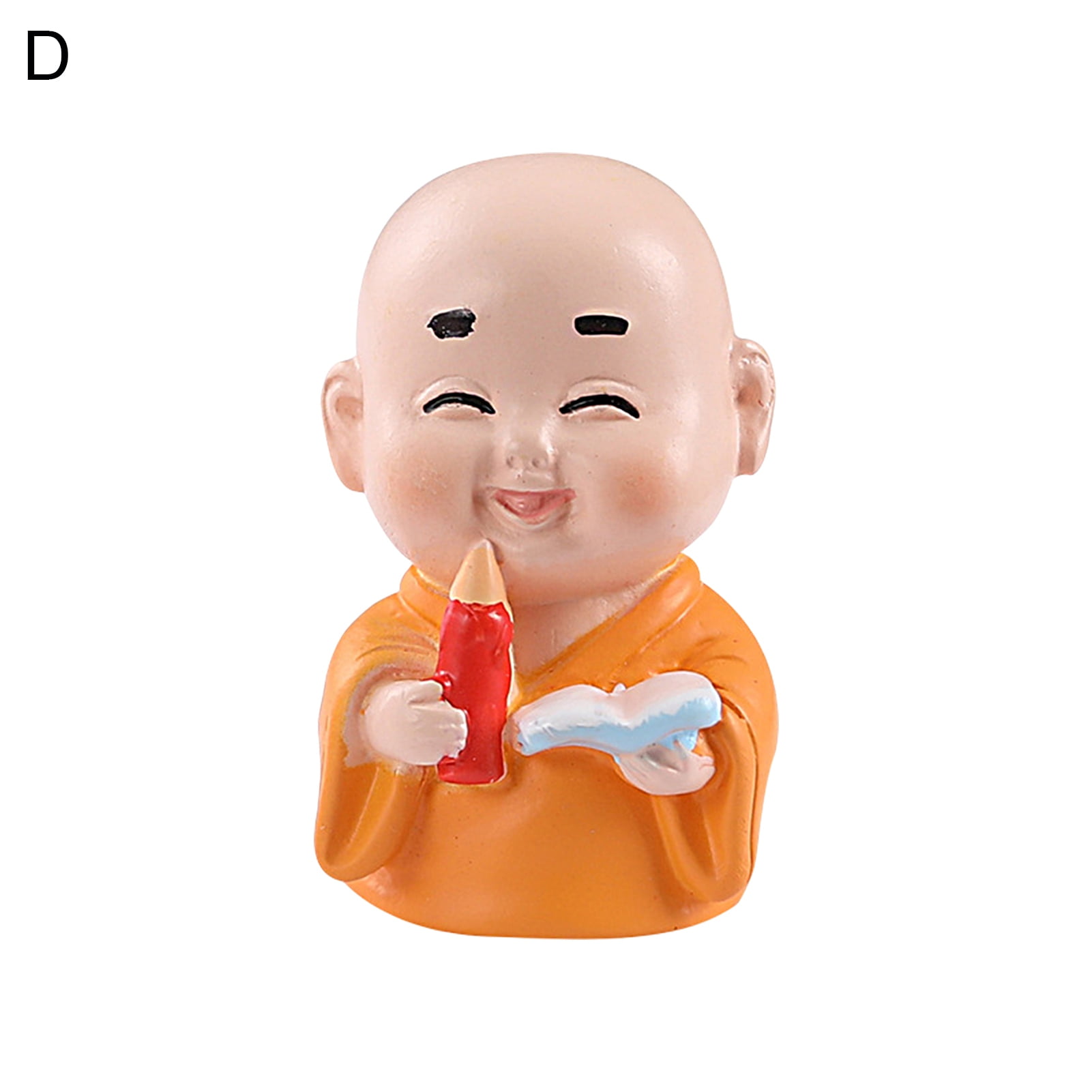 Hadanceo Monk Miniature Sculpture Fine Monk Workmanship Monk Ornament ...