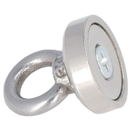 Rare Earth Magnet, Double Sided Magnetism Fishing Strong Magnet 6 Kg ...