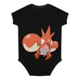 Baby Boys&Girls Pokemon Short Sleeves Newborn Black Onesie Bodysuits 0 ...