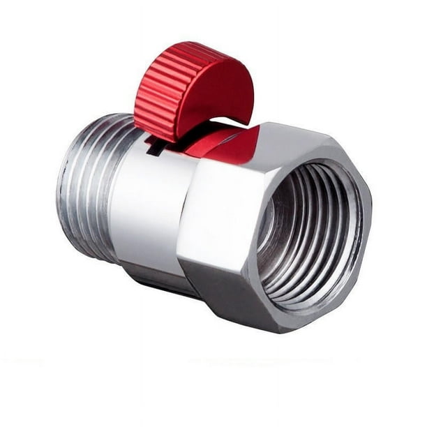 YUANOU Flow Contol Shut OFF Water Saver Valve For Shower Head Bidet ...
