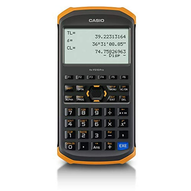 Casio Civil Engineering Surveying Calculator fx-FD10 Pro - Walmart.ca