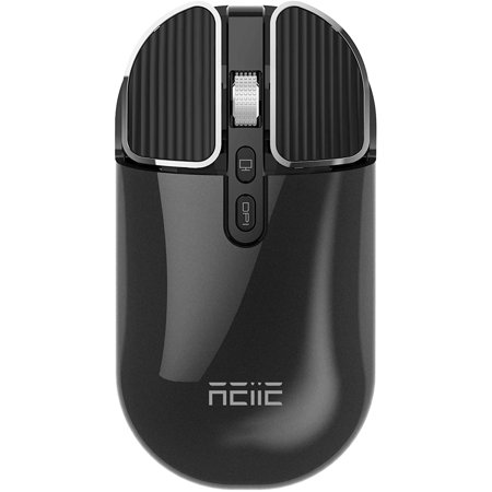 Bluetooth Mouse,reiie RM203 Slim Dual Mode(Bluetooth +USB) 2.4GHz ...