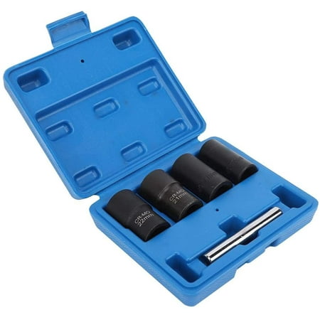 Car Tire Nut Extractor Set, Chrome Molybdenum Steel Socket Screw Rod ...