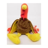 Ty Beanie Baby Easter Plush: Gobbles the Turkey Stuffed Animal | MWMT ...
