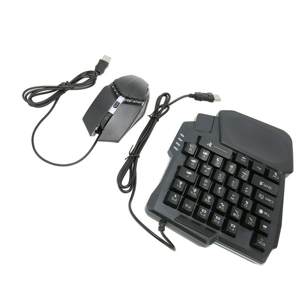 4 In 1 Mobile Game Combo Pack, 5V 2000mA Output Gaming Keyboard Mouse ...