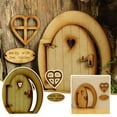 Wooden Door Narnia Door. Three-dimensional Assembly Kit Door Craft ...
