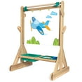 Hape: Outdoor Art Easel - Wooden Double-Sided Easel, See Through, Art ...