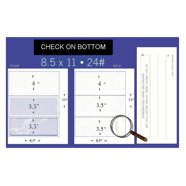 Compuchecks - 100 High Security Blank Check Stock Paper - Checks on Top ...