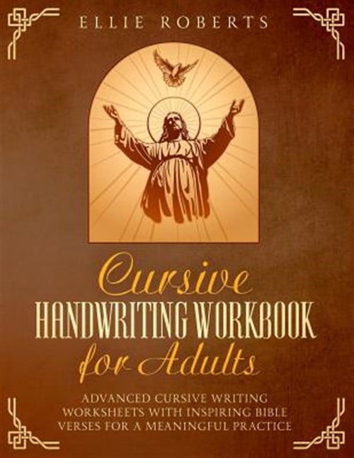 Pre-Owned Cursive Handwriting Workbook for Adults: Advanced Cursive ...