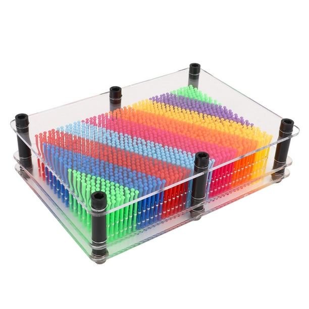 D Pin Art Board,3D Pin Sculpture Handprint Dimensional Pin Sculpture ...