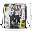 5 Seconds of Summer 5Sos Drawstring Bags Lightweight Shoulder Backpack ...