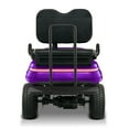Kandi Electric Collapsible Mini Golf Cart, Royal Purple - Walmart.com