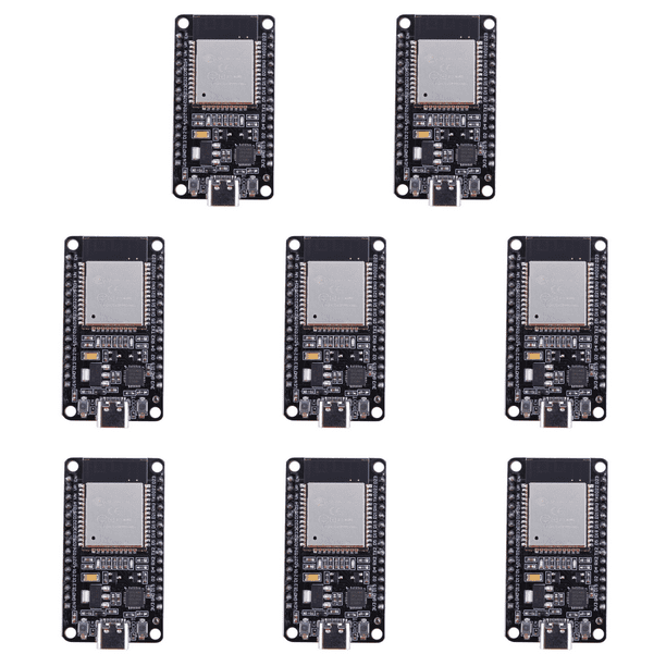 Placa de desarrollo ESP32 WiFi + Módulo inalámbrico compatible con Bluetooth (CP2102 TYPE-C ...