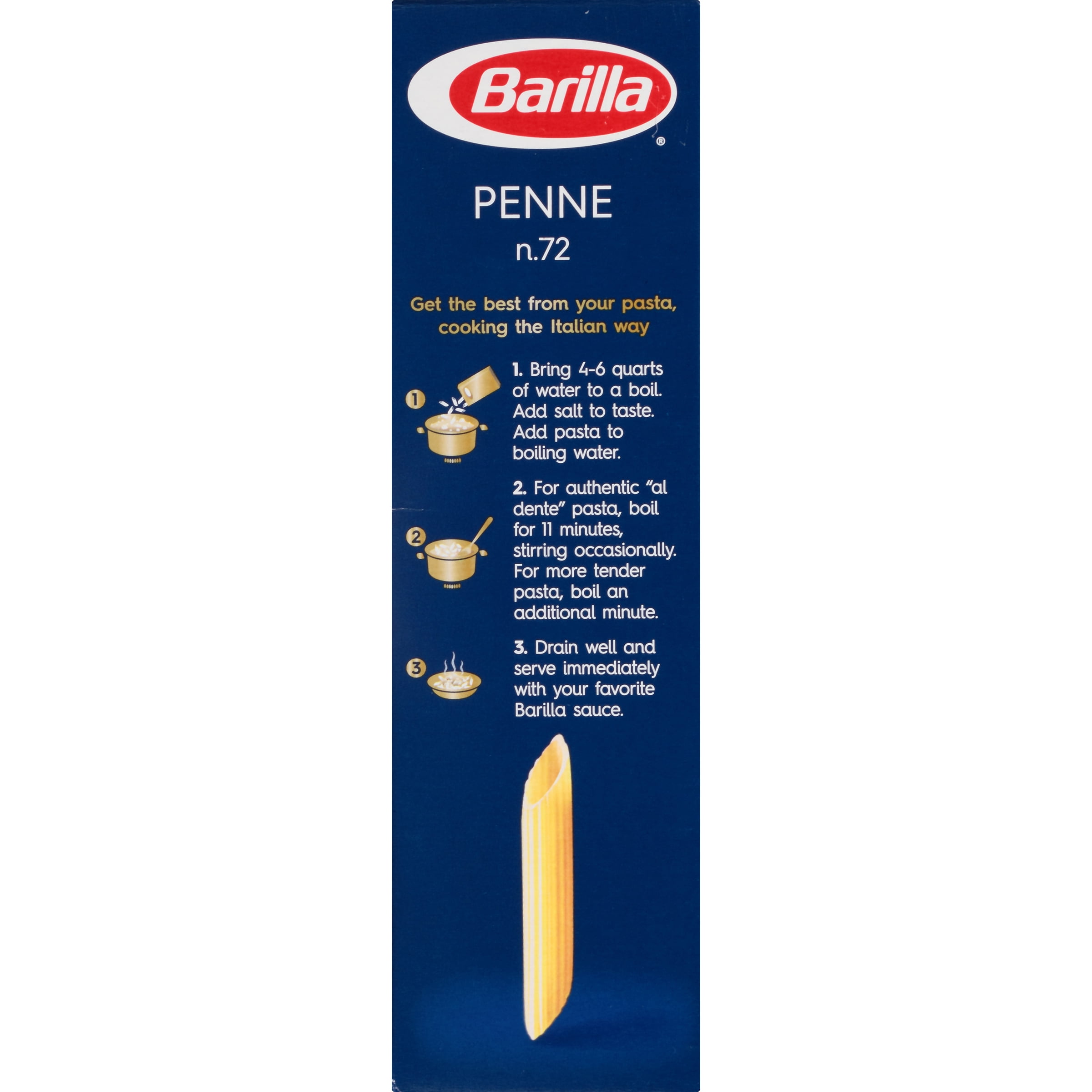 Barilla Penne Pasta Nutrition Label Best Label Ideas 2019