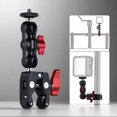 Adjustable Camera Clamp Mount Holder Silicone Base Quick Mounting For ...