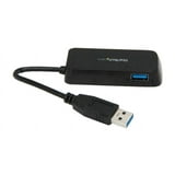 StarTech Portable 4 Port SuperSpeed Mini USB 3.0 Hub - Black - Walmart.com